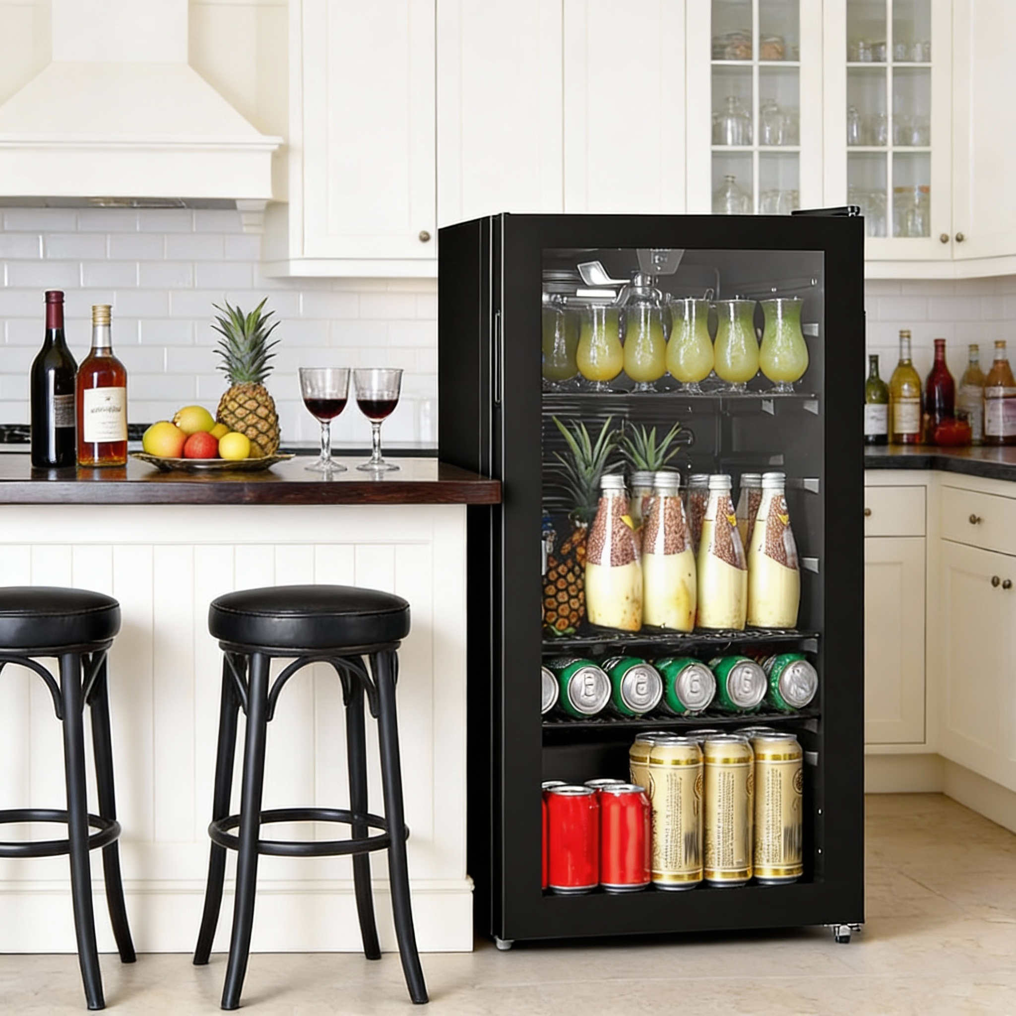 93L Under Counter Beer and Drinks Fridge – Komore